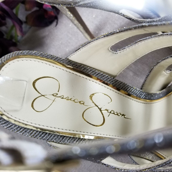 Jessica Simpson | Shoes | Jessica Simpson Reyse Glitter Gabor Heels ...
